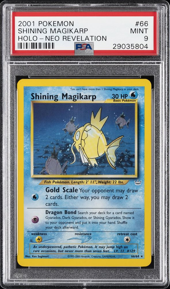 Auction Prices Realized Tcg Cards 2001 POKEMON NEO REVELATION Shining ...