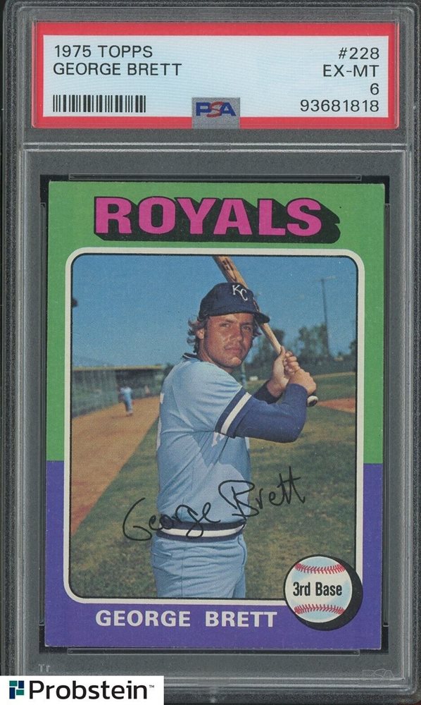 Auction Prices Realized Baseball Cards 1975 Topps George Brett