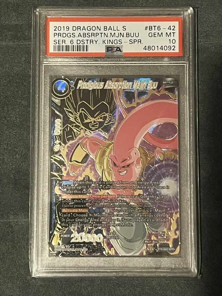 Auction Prices Realized Tcg Cards 2019 DRAGON BALL SUPER CARD GAME ...