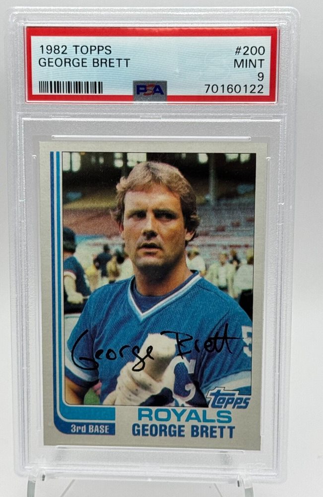 Auction Prices Realized Baseball Cards 1982 TOPPS George Brett