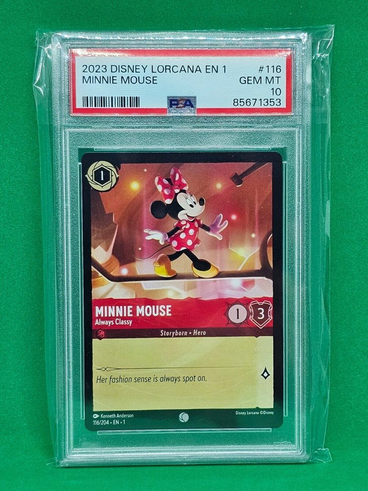 eBay Auction Item 326207007370 Tcg Cards 2023 Disney Lorcana En 1-The ...