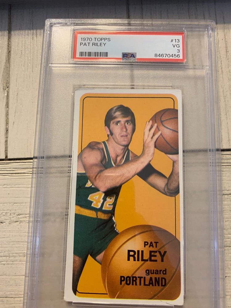 Auction Prices Realized Basketball Cards 1970 Topps Pat Riley