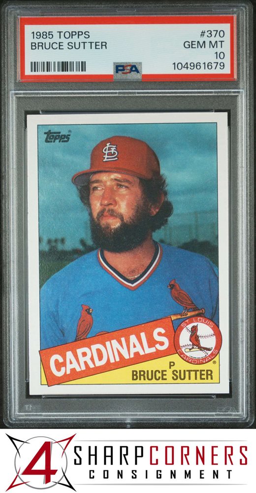 Auction Prices Realized Baseball Cards 1985 TOPPS Bruce Sutter