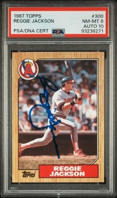 Auction Prices Realized Baseball Cards 1987 Topps Reggie Jackson