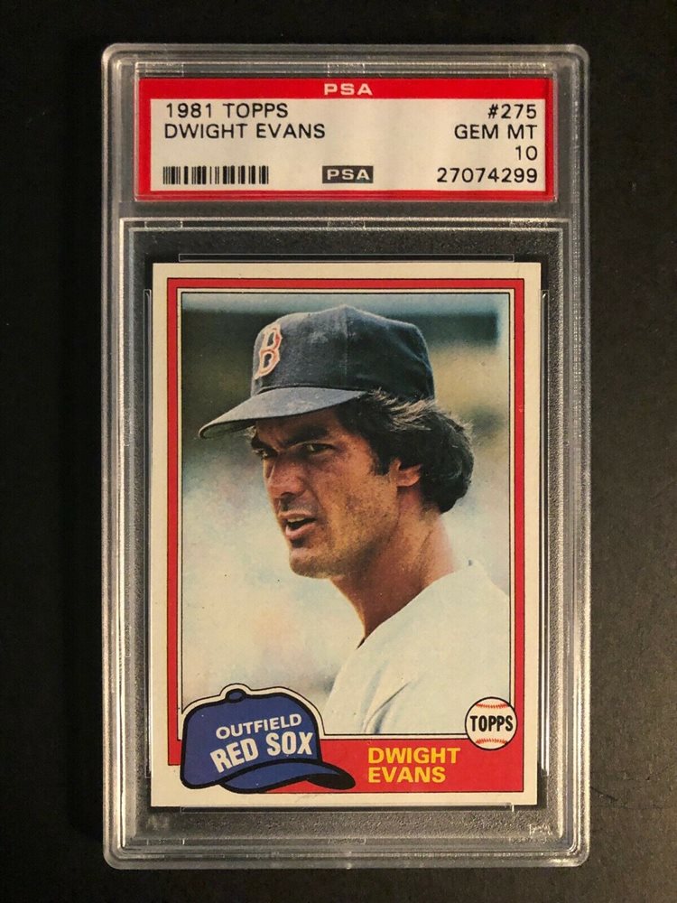Auction Prices Realized Baseball Cards 1981 TOPPS Dwight Evans