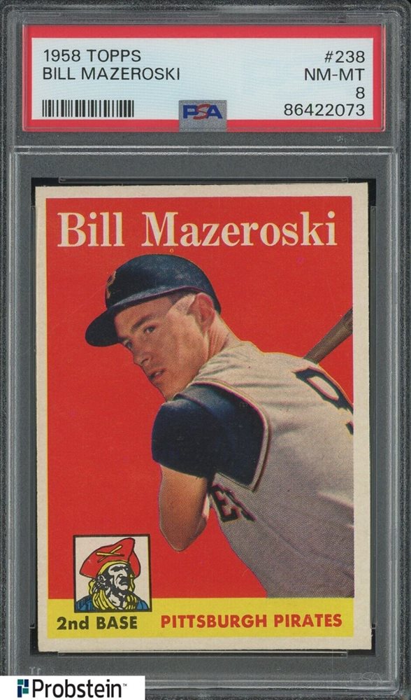 Auction Prices Realized Baseball Cards 1958 Topps Bill Mazeroski