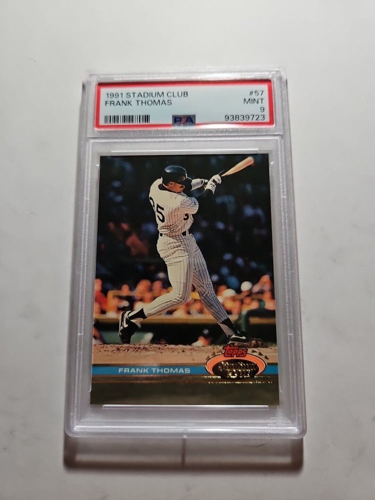 Auction Prices Realized Baseball Cards 1991 STADIUM CLUB Frank Thomas