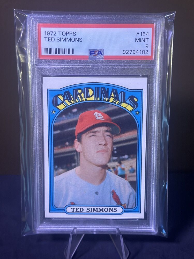 Auction Prices Realized Baseball Cards 1972 TOPPS Ted Simmons