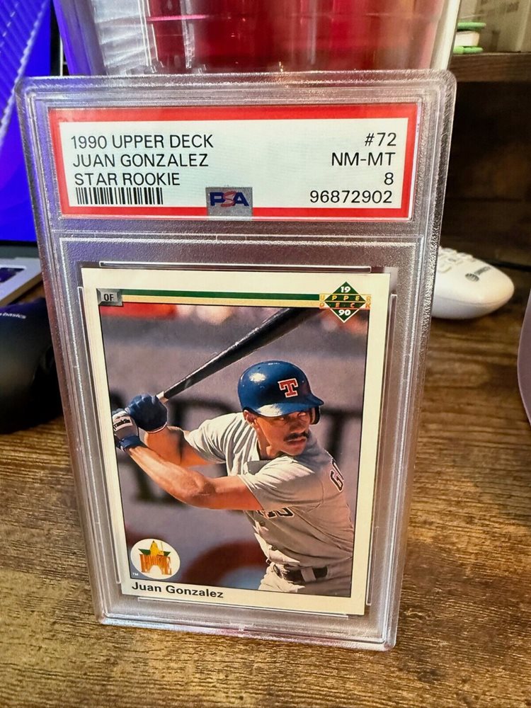 Auction Prices Realized Baseball Cards 1990 UPPER DECK Juan Gonzalez