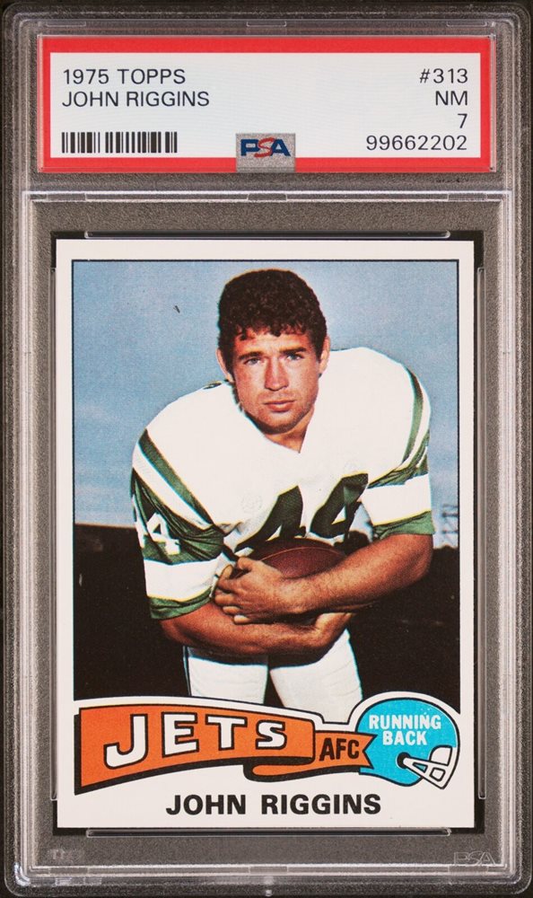 Auction Prices Realized Football Cards 1975 TOPPS John Riggins