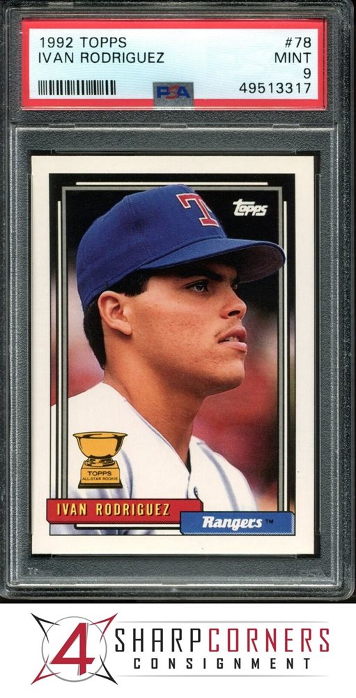 Auction Prices Realized Baseball Cards 1992 TOPPS Ivan Rodriguez