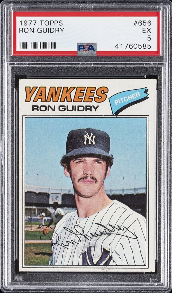 Auction Prices Realized Baseball Cards 1977 Topps Ron Guidry