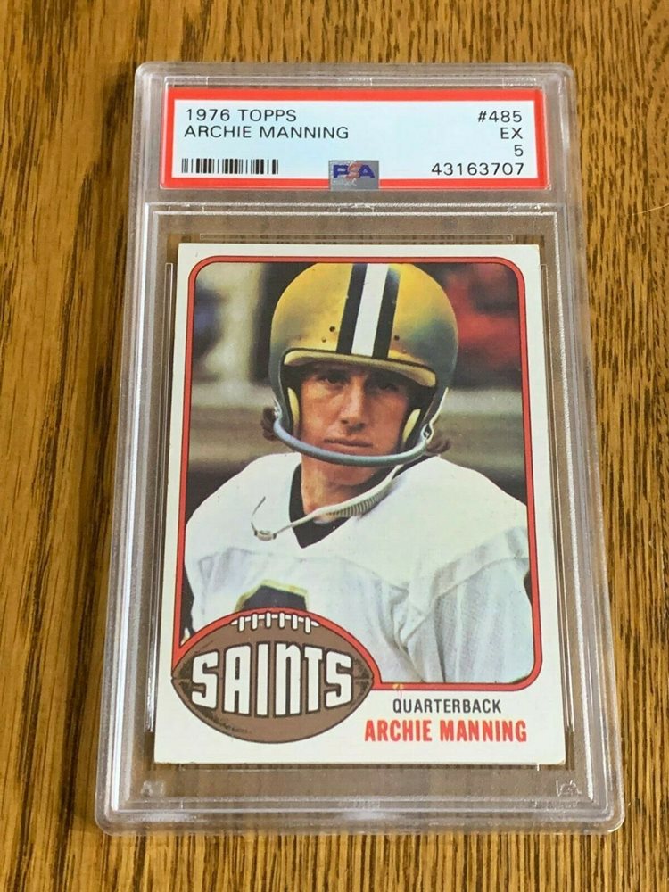 Auction Prices Realized Football Cards 1976 Topps Archie Manning