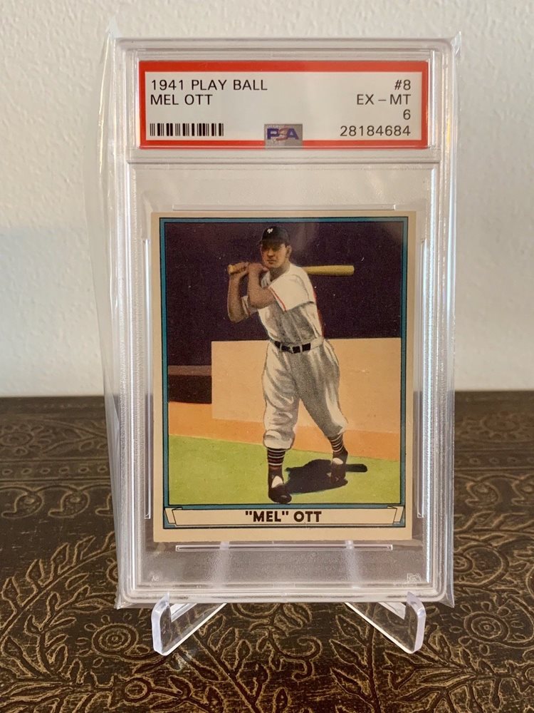 Auction Prices Realized Baseball Cards 1941 Play Ball Mel Ott