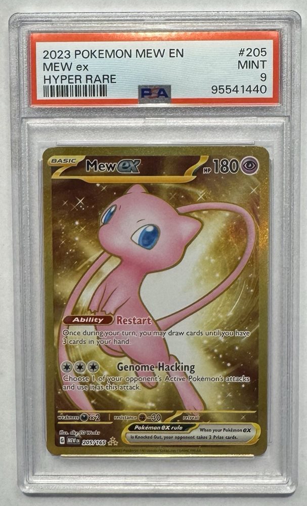 Auction Prices Realized Tcg Cards 2023 POKEMON MEW EN-151 Mew Ex