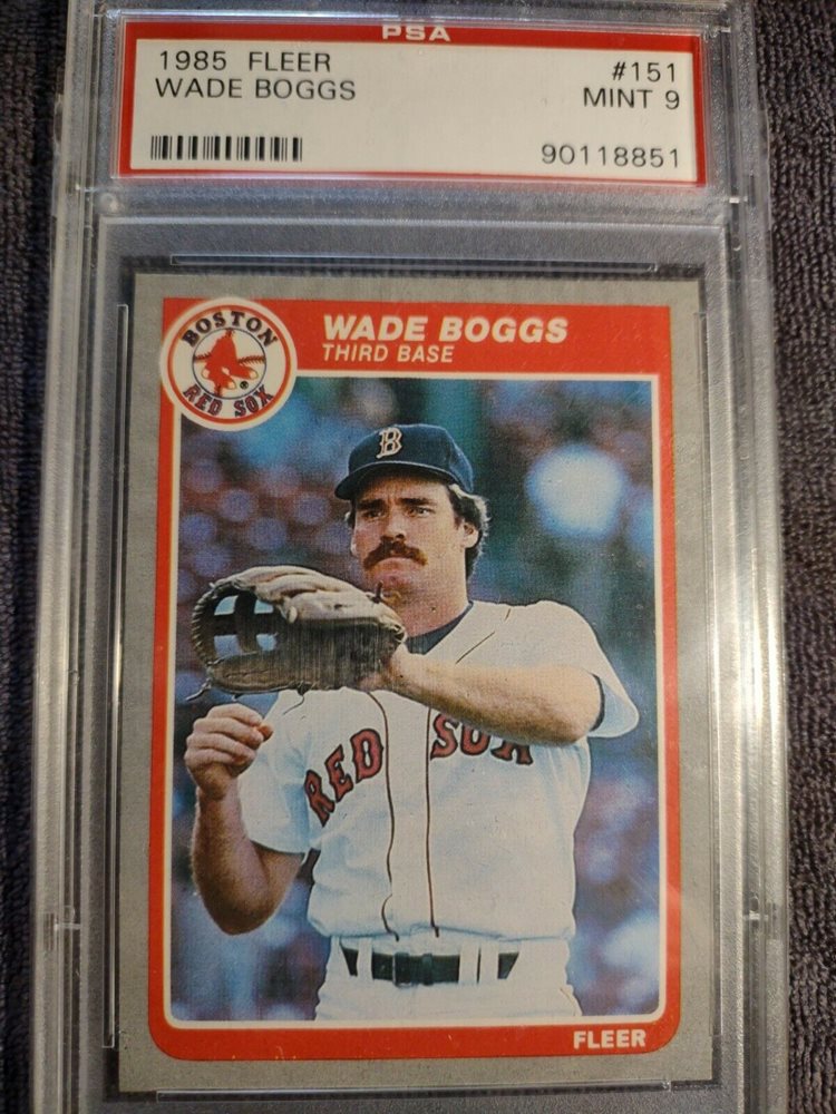 Auction Prices Realized Baseball Cards 1985 Fleer Wade Boggs