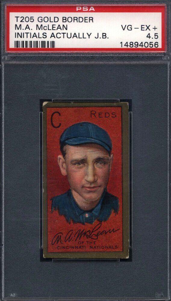 Auction Prices Realized Baseball Cards 1911 T205 GOLD BORDER M. A. McLean