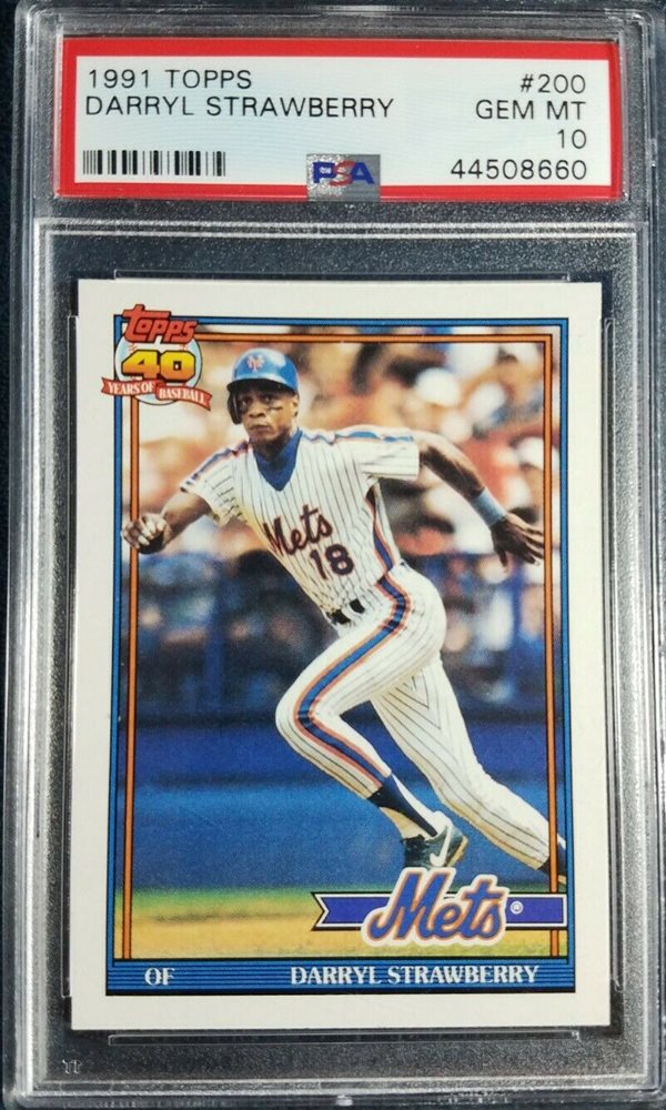 Auction Prices Realized Baseball Cards 1991 Topps Darryl Strawberry Auction Prices Realized Baseball Cards 1991 Topps Darryl Strawberry