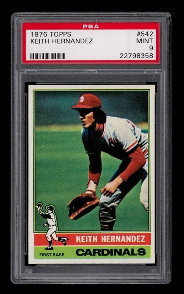 Auction Prices Realized Baseball Cards 1976 TOPPS Keith Hernandez