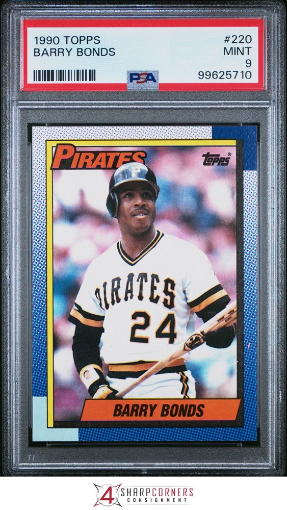 Auction Prices Realized Baseball Cards 1990 TOPPS Barry Bonds