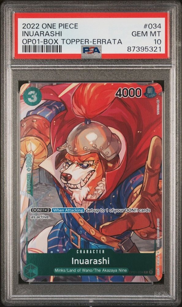 Auction Prices Realized Tcg Cards 2022 ONE PIECE OP01-ROMANCE DAWN Duke ...