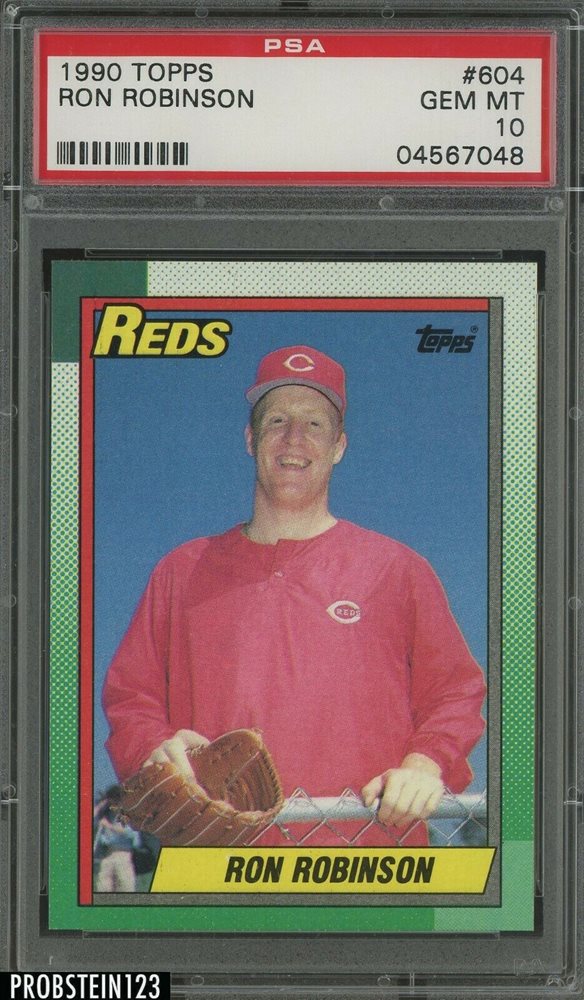 Auction Prices Realized Baseball Cards 1990 Topps Ron Robinson