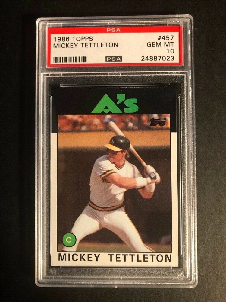 Auction Prices Realized Baseball Cards 1986 TOPPS Mickey Tettleton
