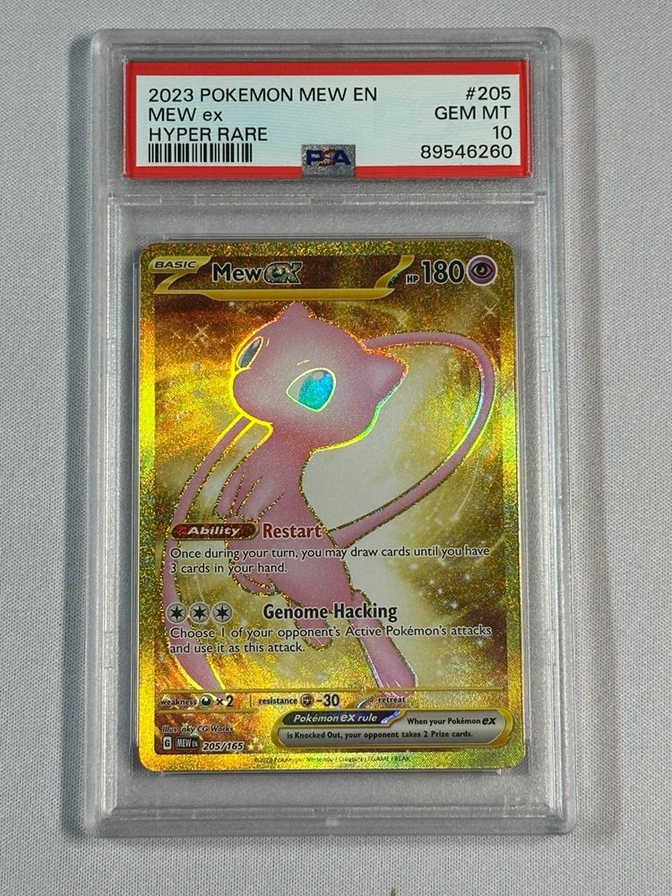 Auction Prices Realized Tcg Cards 2023 POKEMON MEW EN-151 Mew Ex