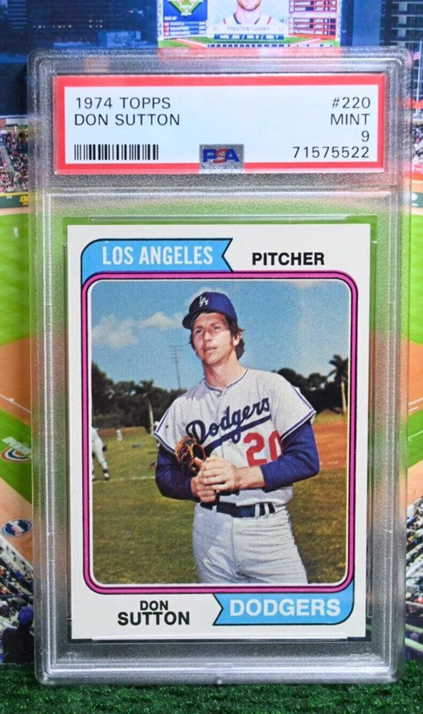 Auction Prices Realized Baseball Cards 1974 Topps Don Sutton