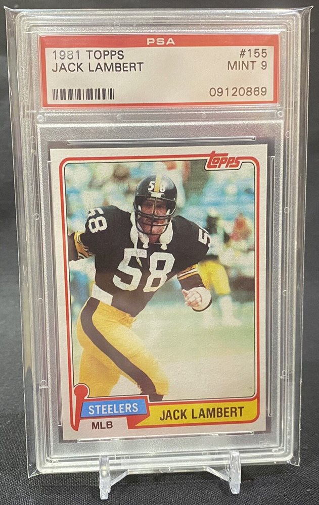 Auction Prices Realized Football Cards 1981 Topps Jack Lambert
