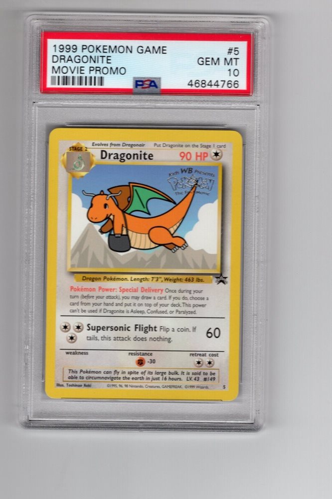 Authenticity Guaranteed Cost less all the way Pokemon Dragonite 5 Black ...