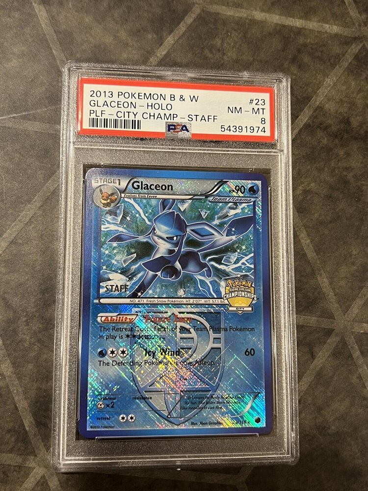 Glaceon Card Plasma Freeze