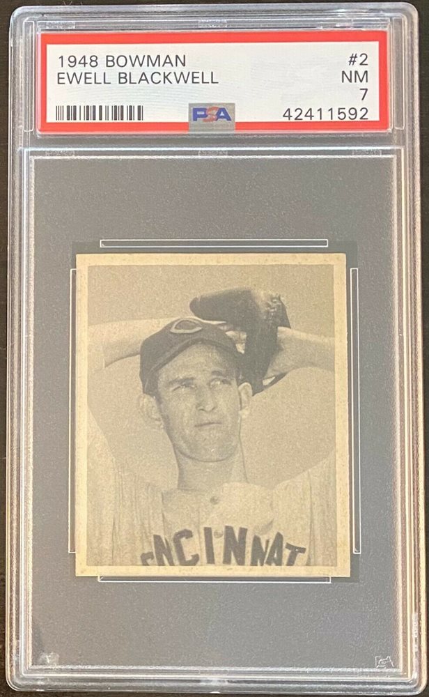 Auction Prices Realized Baseball Cards 1948 Bowman Ewell Blackwell