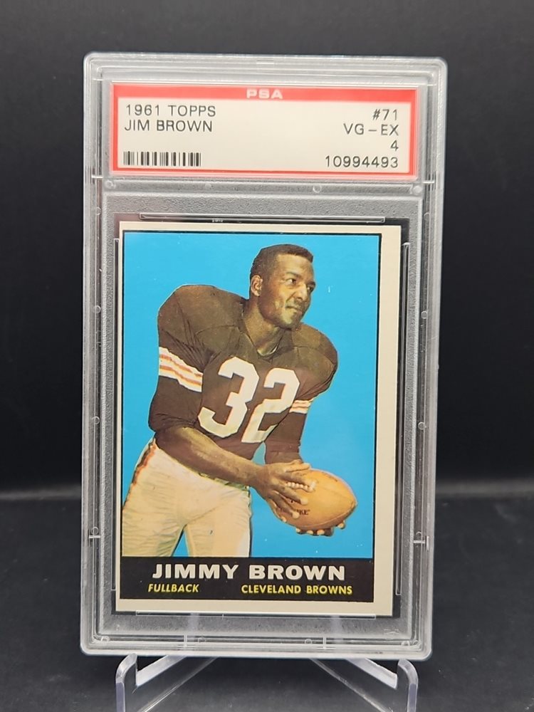 Auction Prices Realized Football Cards 1961 TOPPS Jim Brown