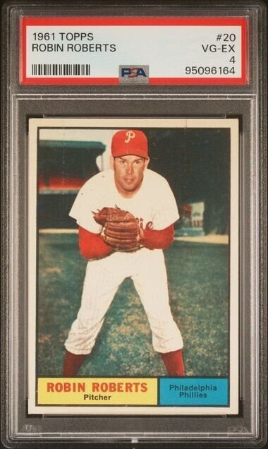 Auction Prices Realized Baseball Cards 1961 TOPPS Robin Roberts