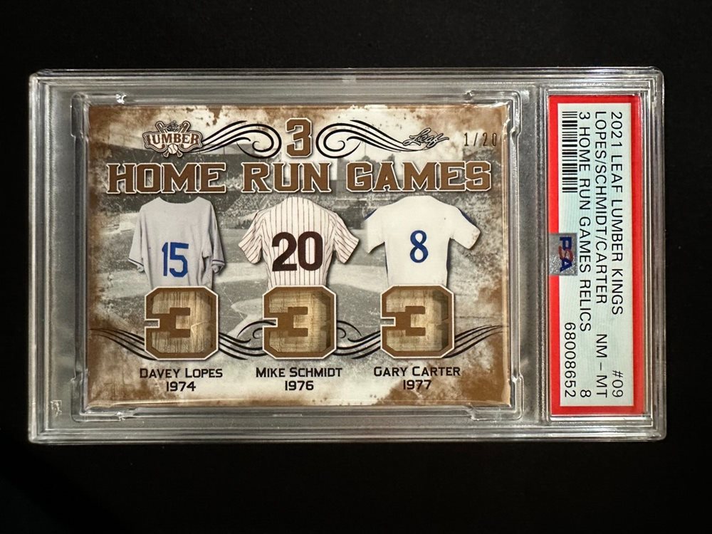 Auction Prices Realized Baseball Cards 2021 LEAF LUMBER KINGS 3 HOME ...