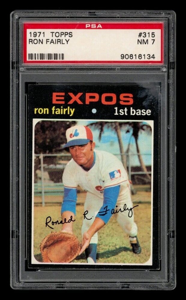 Auction Prices Realized Baseball Cards 1971 Topps Ron Fairly