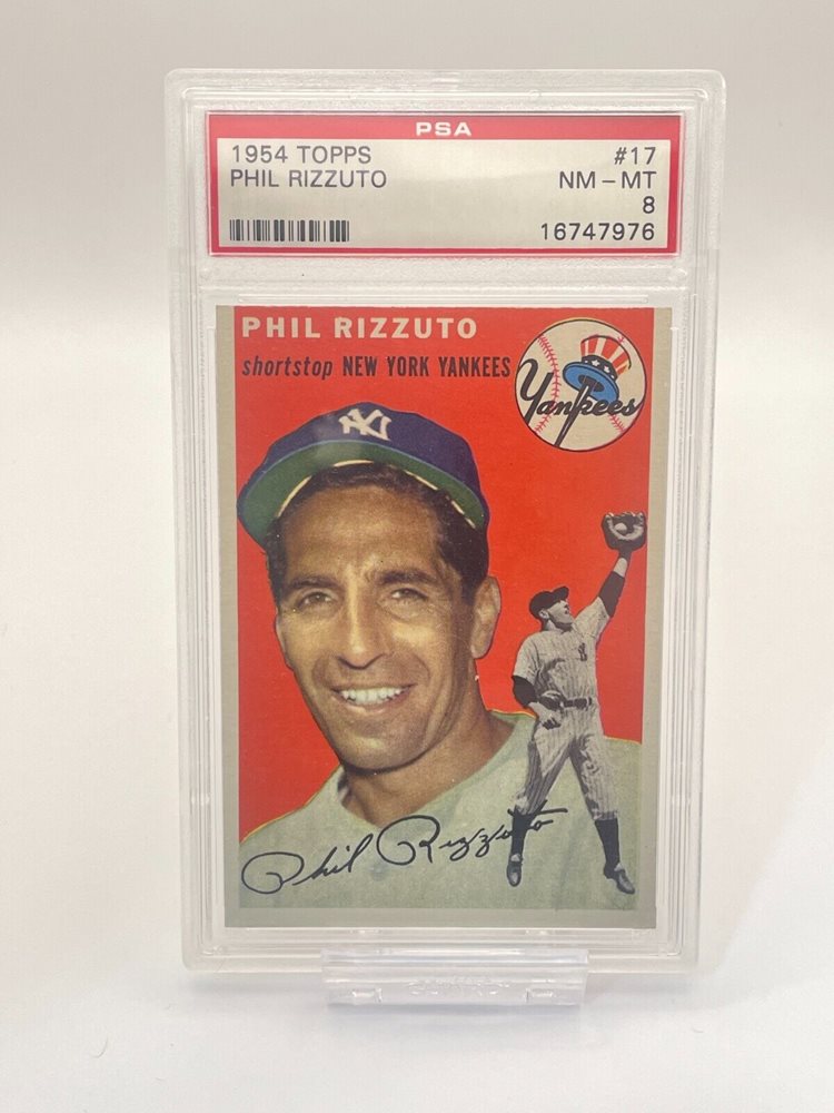 Auction Prices Realized Baseball Cards 1954 TOPPS Phil Rizzuto