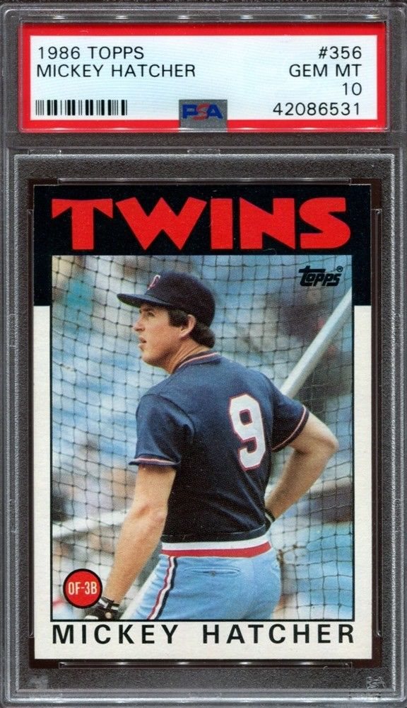 Auction Prices Realized Baseball Cards 1986 Topps Mickey Hatcher
