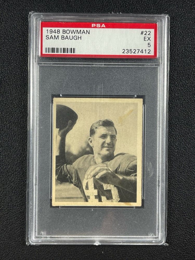 Auction Prices Realized Football Cards 1948 BOWMAN Sammy Baugh