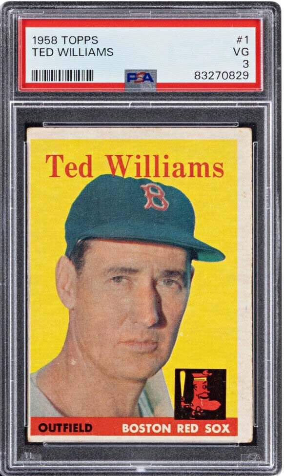 Auction Prices Realized Baseball Cards 1958 Topps Ted Williams
