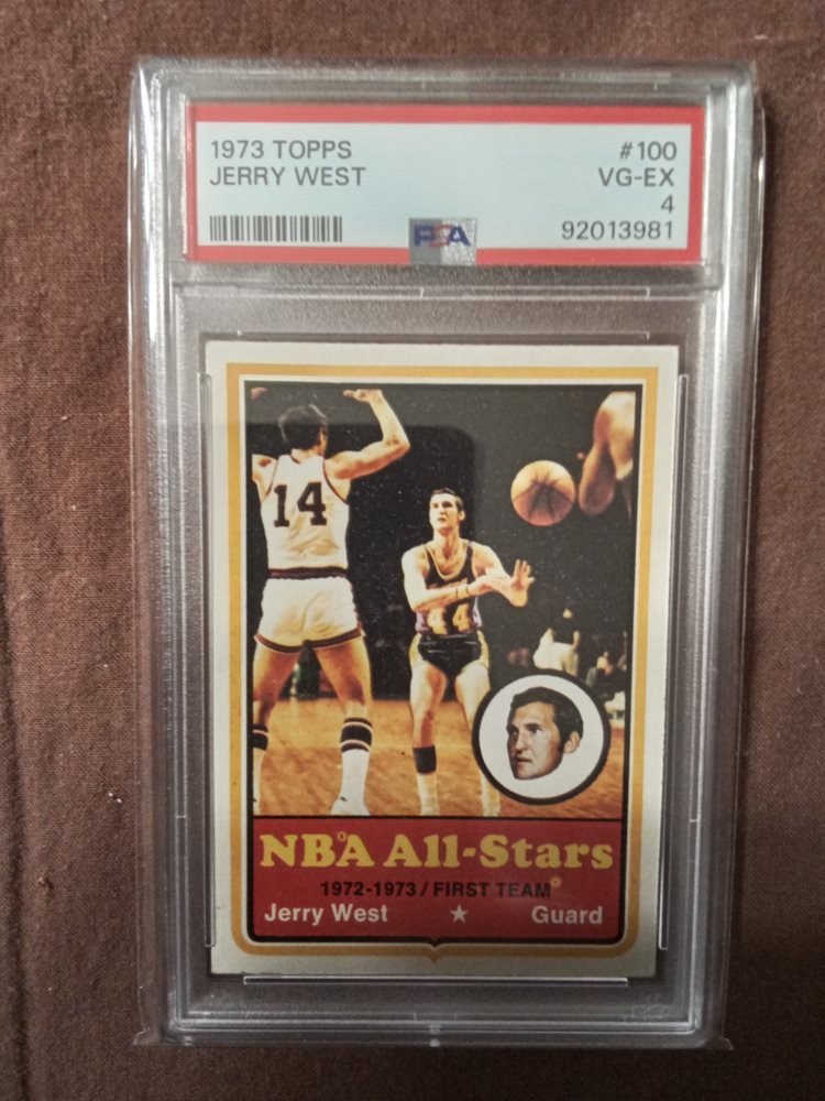 Auction Prices Realized Basketball Cards 1973 TOPPS Jerry West