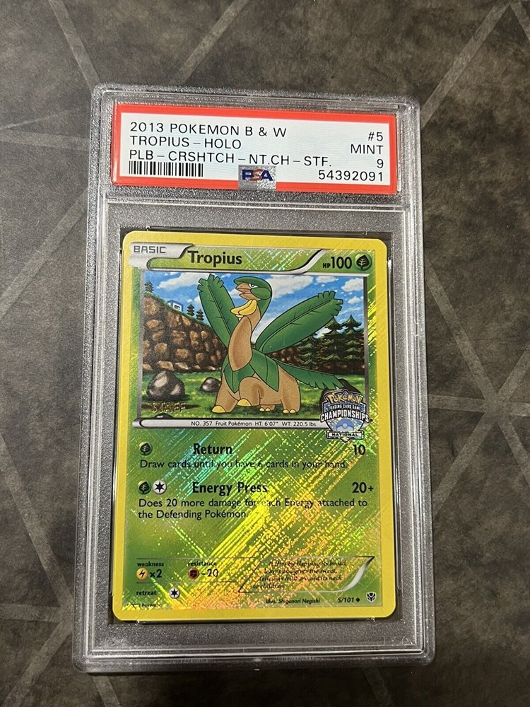 Tropius Pokemon Card