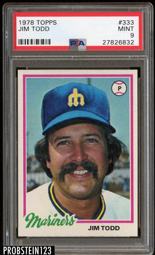 Auction Prices Realized Baseball Cards 1978 Topps Jim Todd