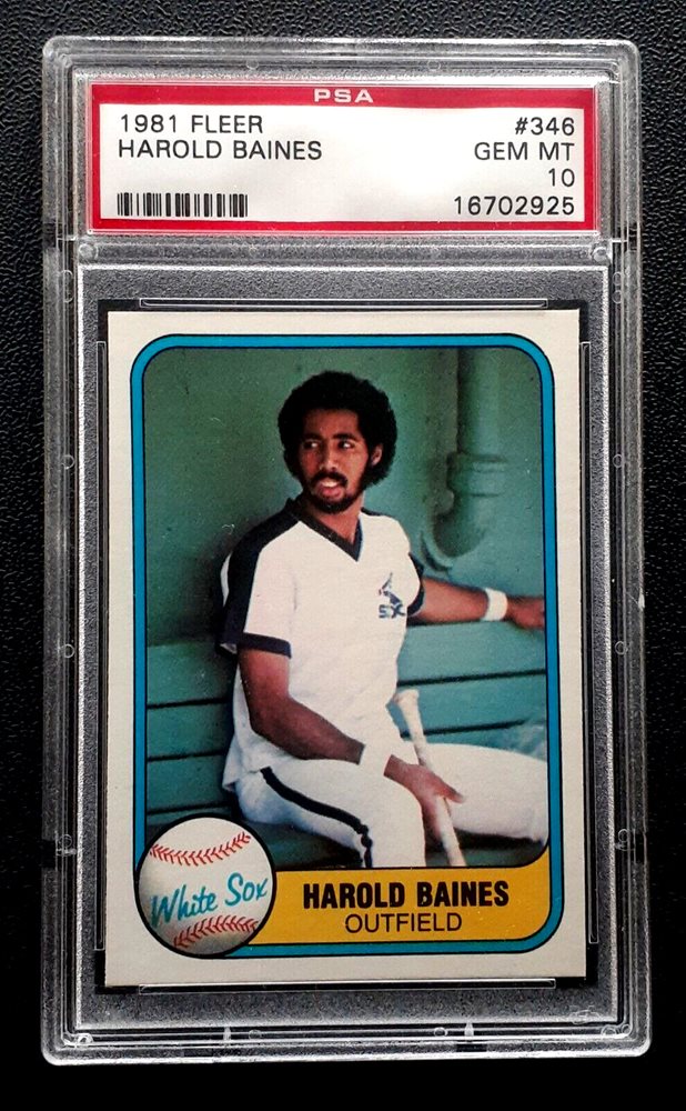 Auction Prices Realized Baseball Cards 1981 FLEER Harold Baines
