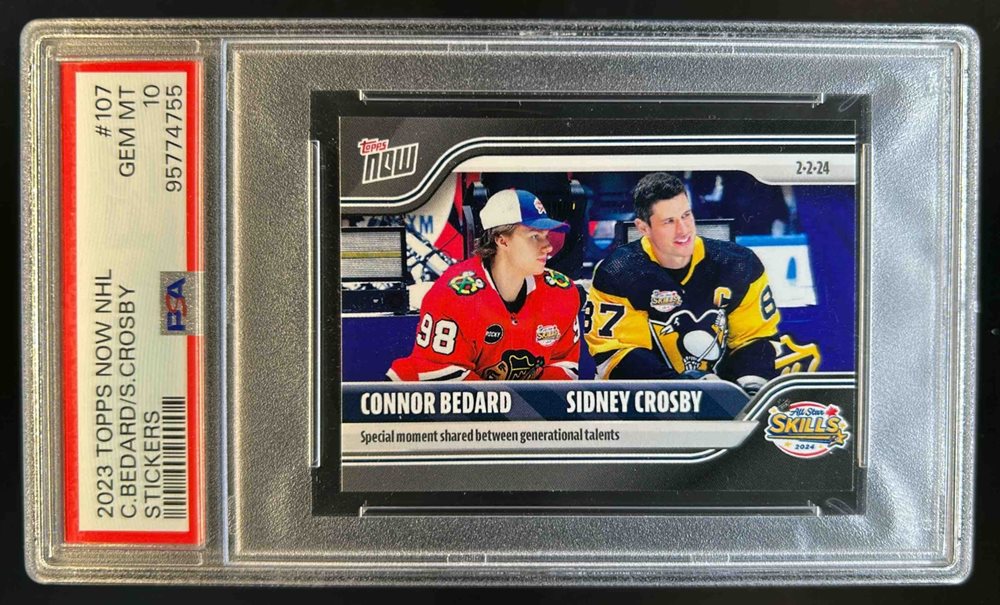 eBay Auction Item 376303370365 Hockey Cards 2023 Topps Now Nhl Stickers