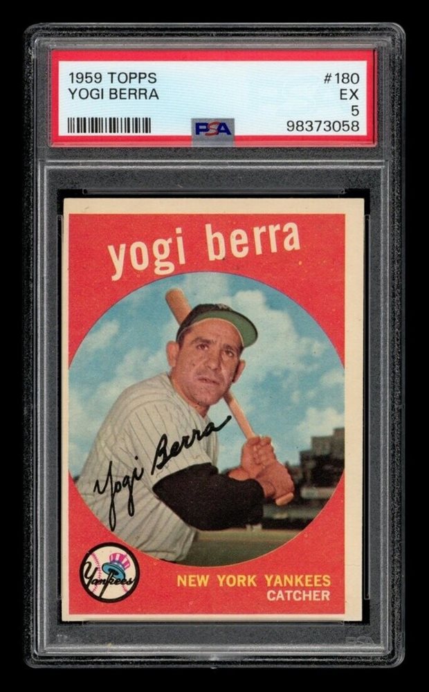 Auction Prices Realized Baseball Cards 1959 Topps Yogi Berra