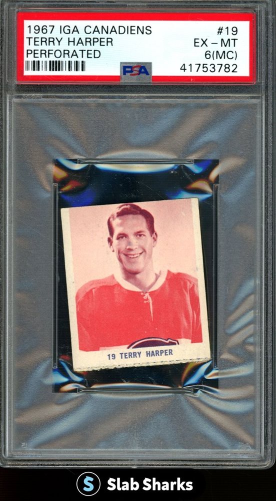 Auction Prices Realized Hockey Cards 1967 IGA CANADIENS PERFORATED ...