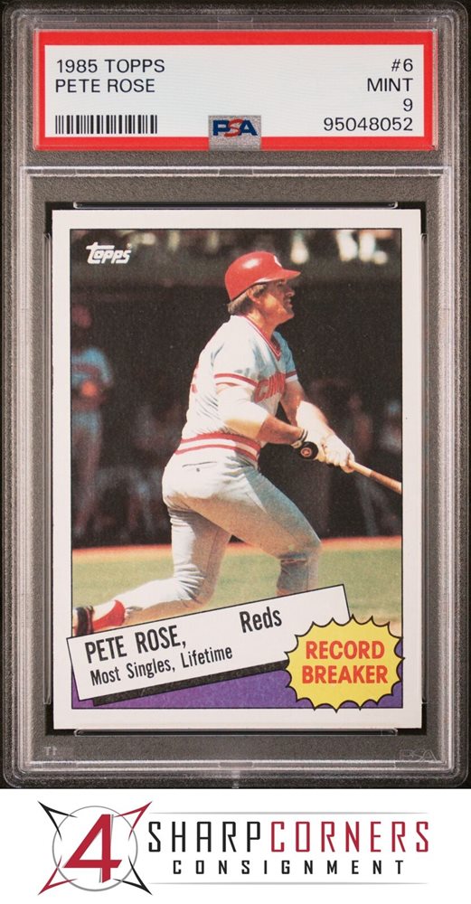 Auction Prices Realized Baseball Cards 1985 TOPPS Pete Rose