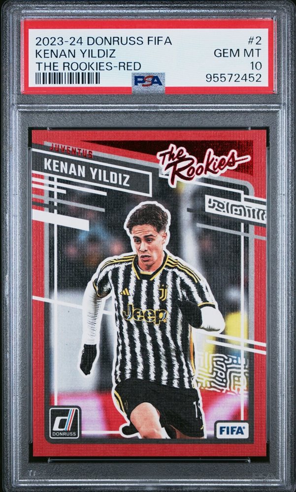 Auction Prices Realized Soccer Cards 2023-24 Panini Donruss Fifa The Rookies Kenan Yildiz